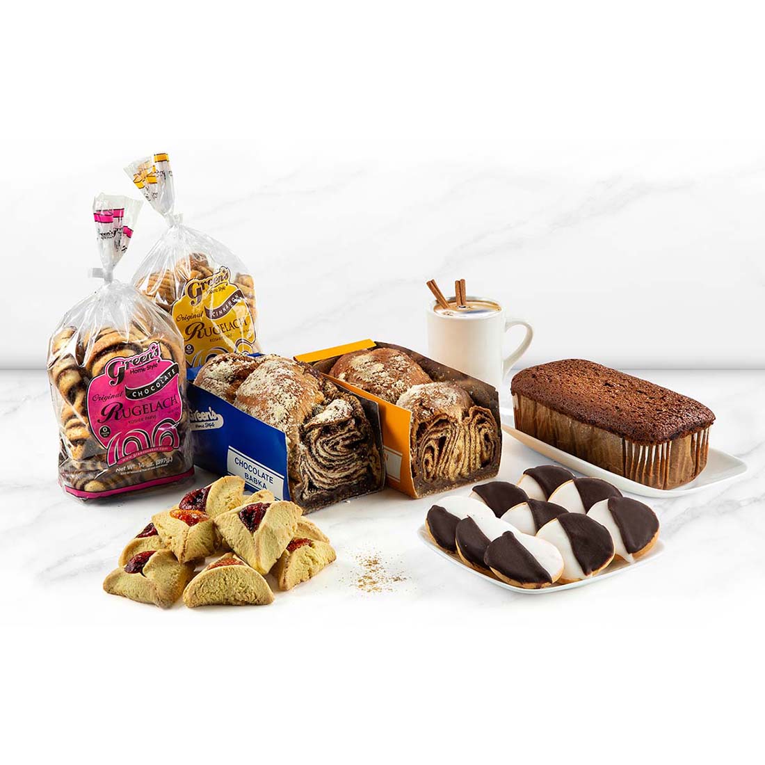 Rosh Hashanah Gift Bundle With Honey Cake – Greens Babka Online