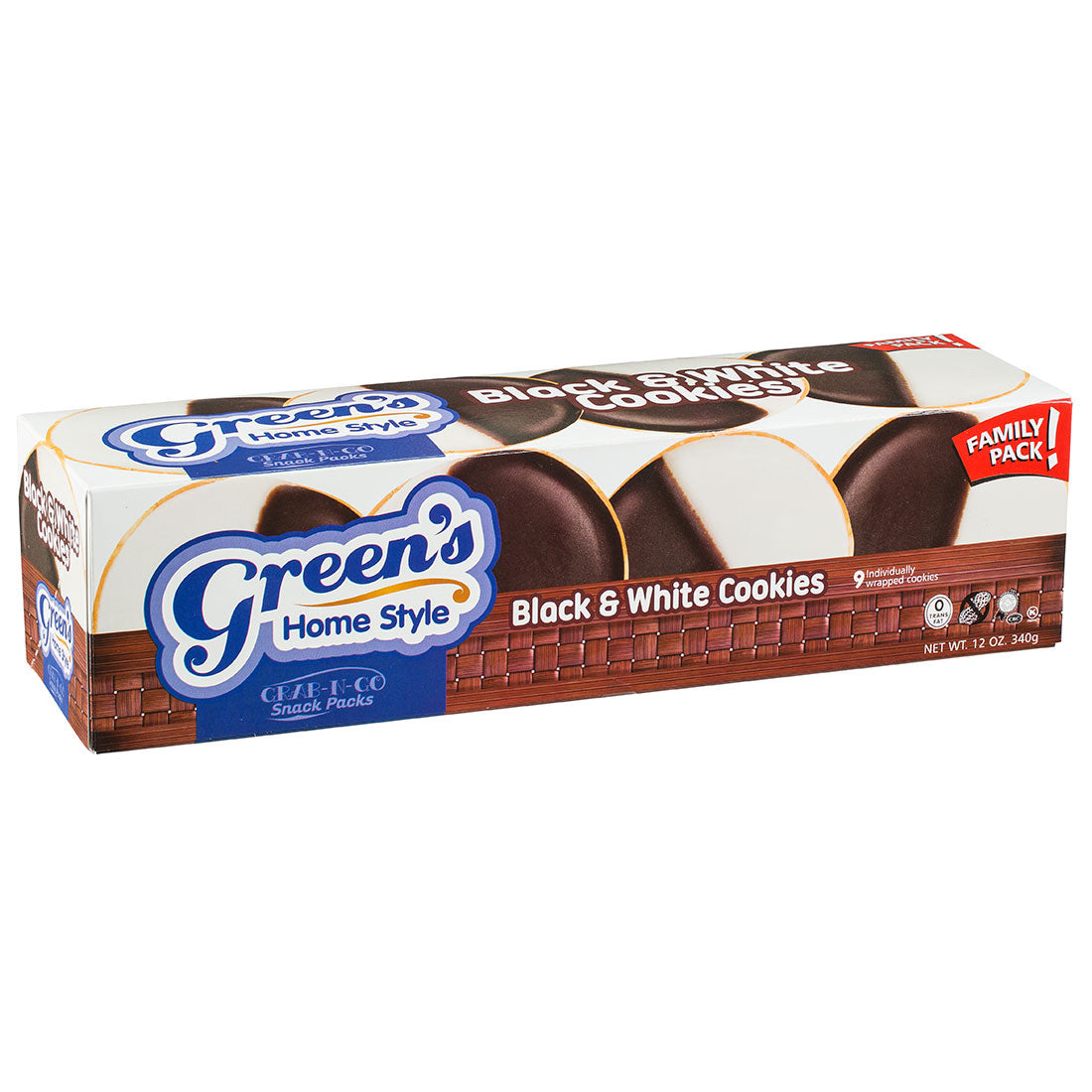 Black & White Cookies - Individually Wrapped – Greens Babka Online