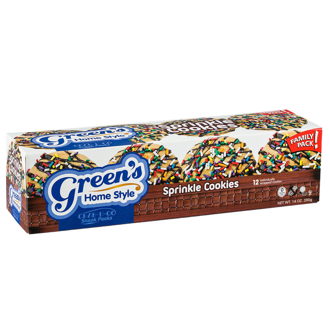 Sprinkle Cookies - Individually Wrapped – Greens Babka Online