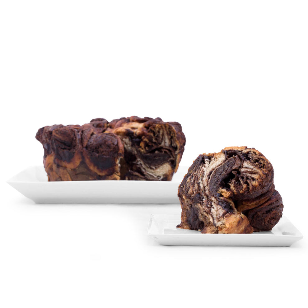 Kosher Round Chocolate Babka - Green's Bakery – Greens Babka Online