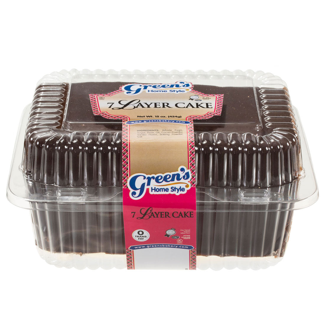 Kosher Seven Layer Cake - Green's Bakery – Greens Babka Online