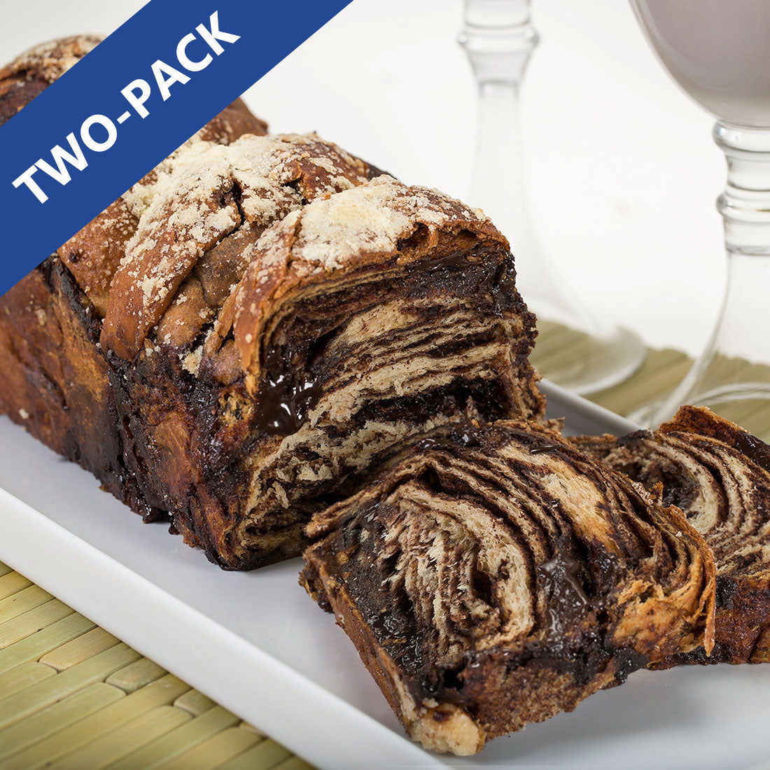 Chocolate Babka - Pack of 2/24 oz – Greens Babka Online